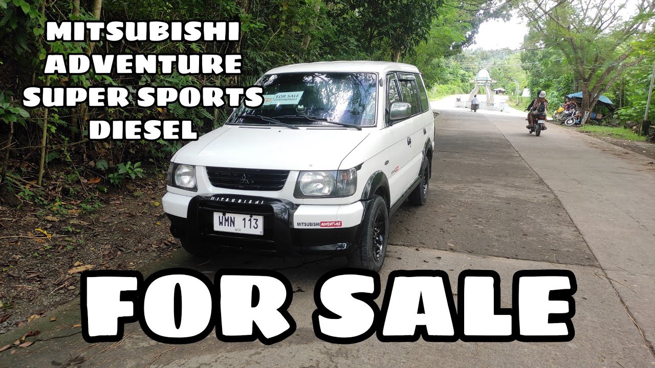Mitsubishi Adventure Super Sports 99 model All Power DIESEL/ FOR SALE ...