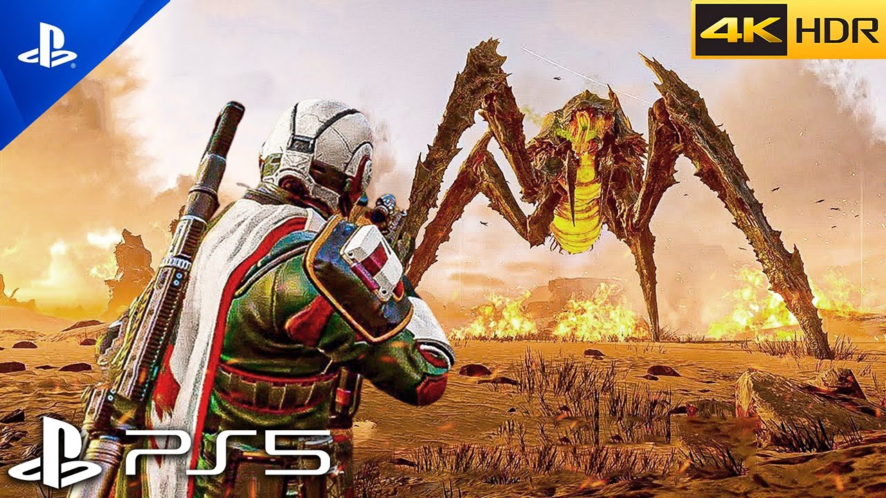 Helldivers 2 LOOKS AMAZING ON PS5 | Realistic ULTRA Graphics Gameplay ...