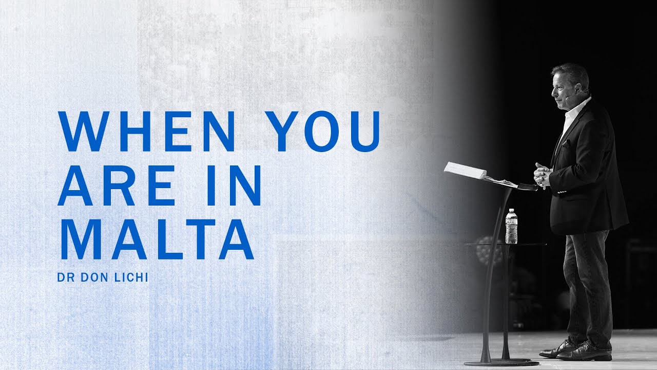 When You Are In Malta | Dr Don Lichi | Session 6 | INC Fifty - YouTube
