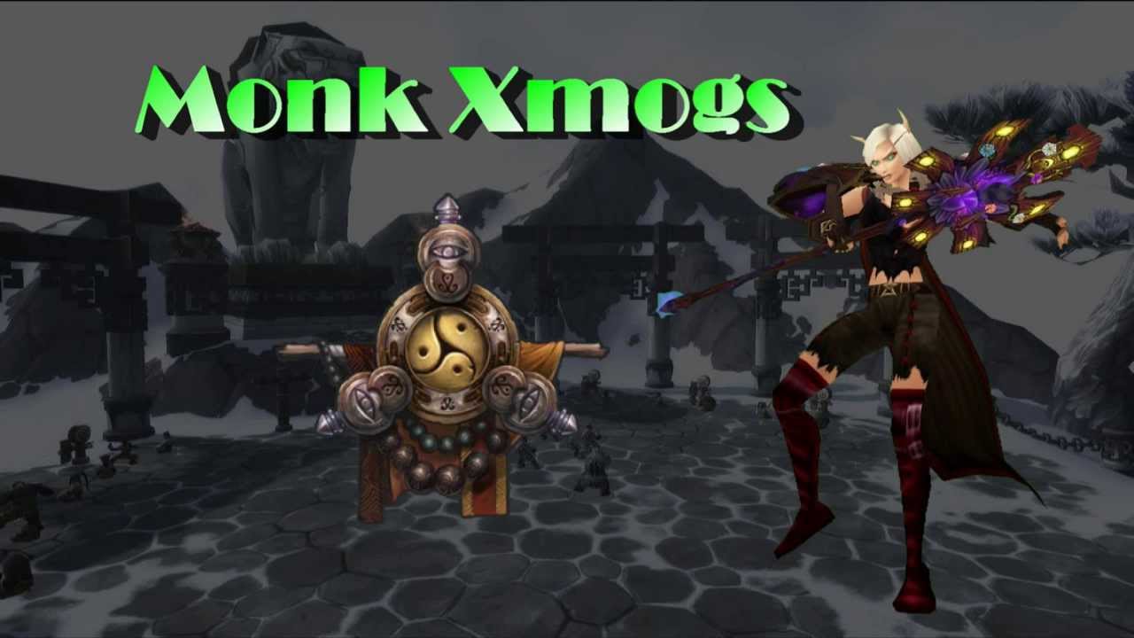Monk Transmogs - Nocturnal Ninja Xmog Set - YouTube