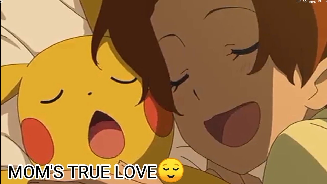 Ash's moms- It's called Mom's true love 😌 [AMV] #ANIME #Pokémon - YouTube