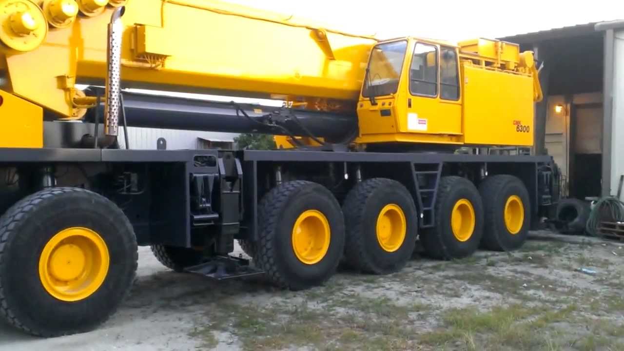 Grove GMK6300 Royal Crane Florida - YouTube