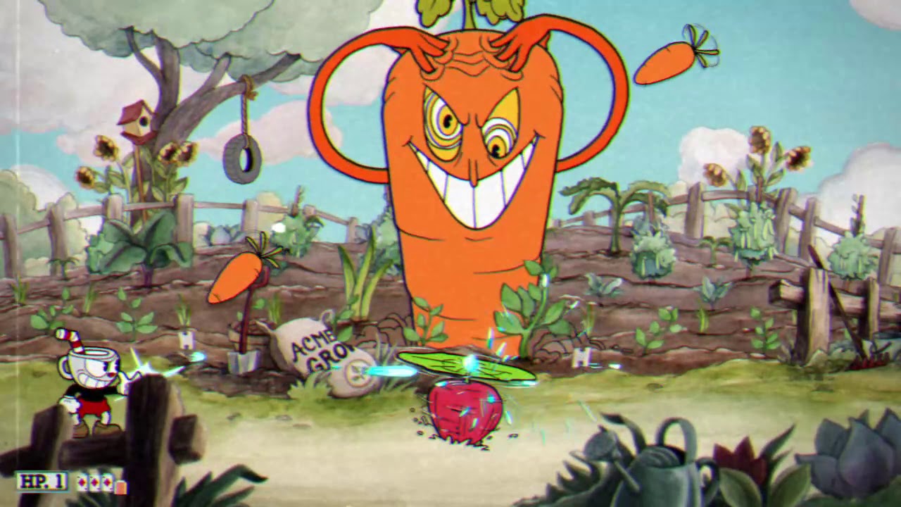 secret cuphead mini boss? - YouTube