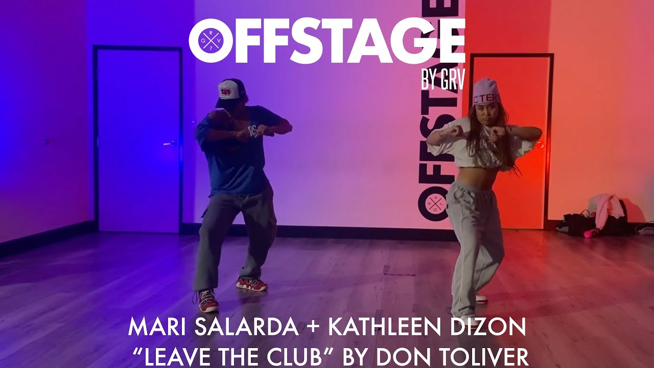 Mari Salarda + Kathleen Dizon choreography to “Leave the Club” by Don ...