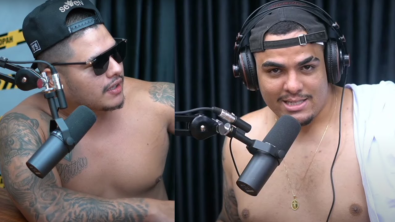 IGÃO E MITICO INICIAM PODCAST SEM CAMISETA | CUT PODPAH - YouTube