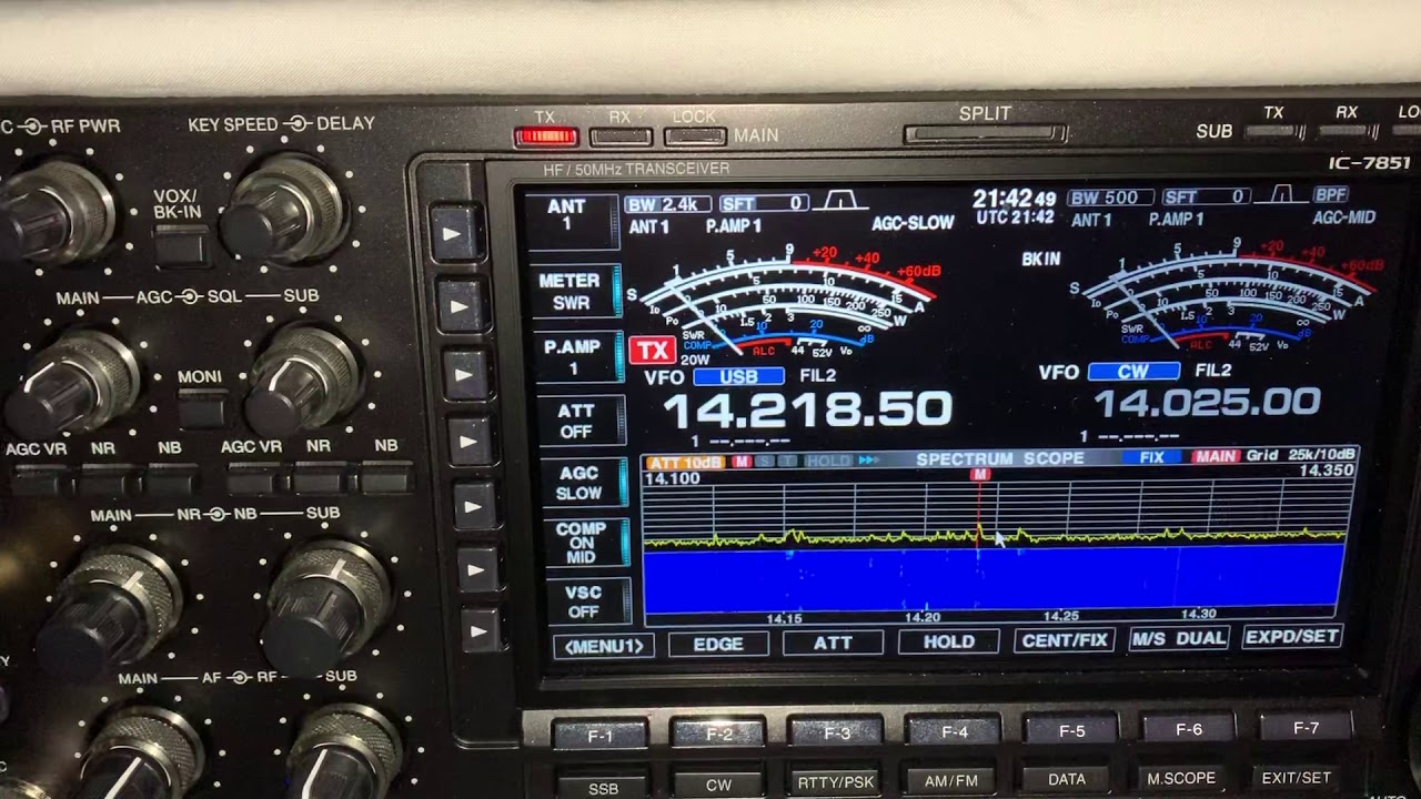 VK3YP IC7851 - YouTube