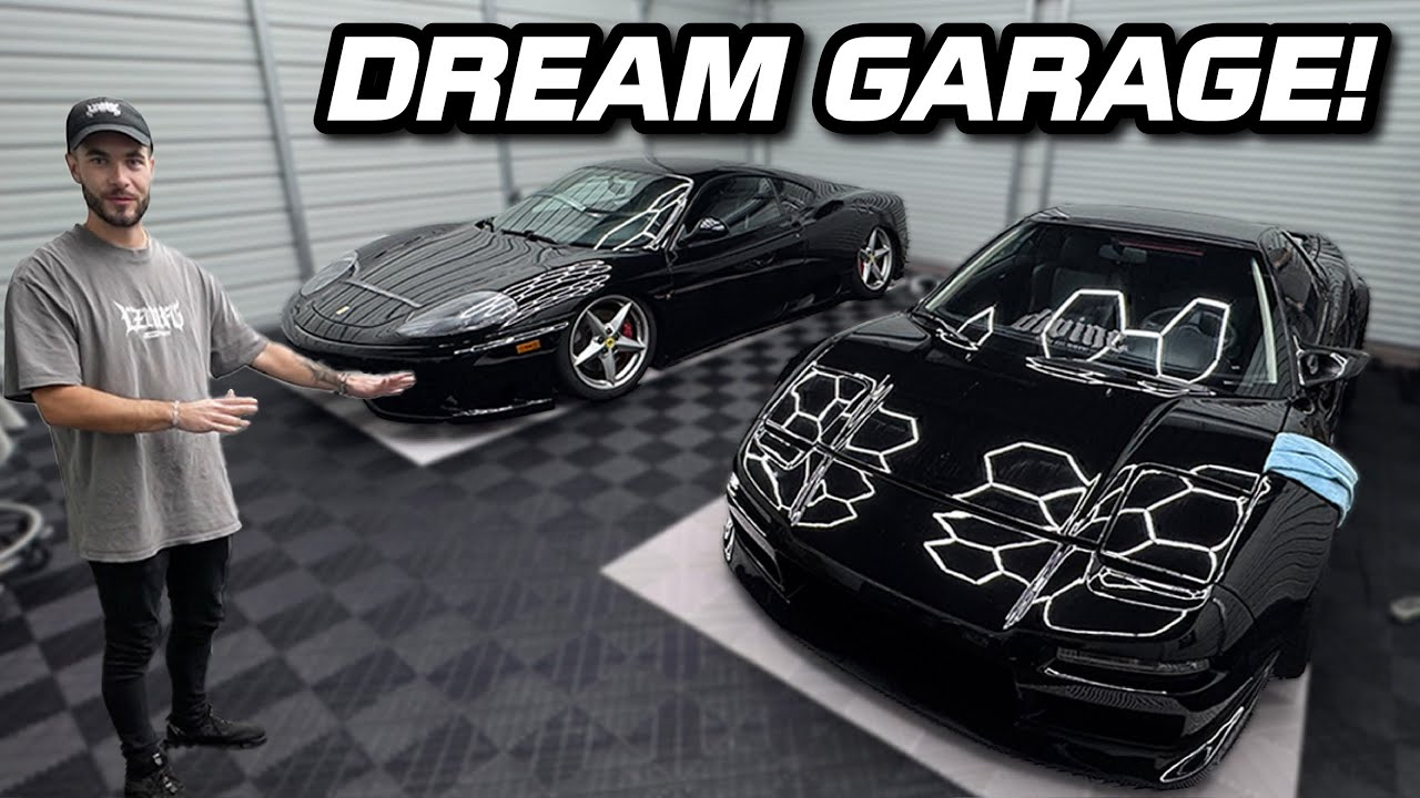 Full Tour of Mike Divines New Shop! + His Insane Car Collection! - YouTube