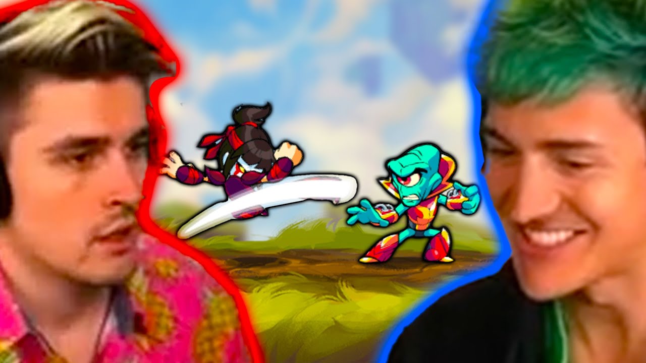 Ninja & Ludwig Played Brawlhalla! - YouTube