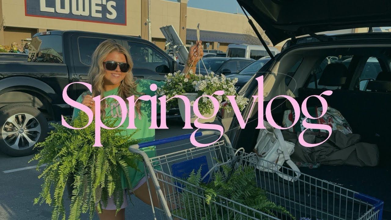 ITS FINALLY SPRING!!!! - YouTube