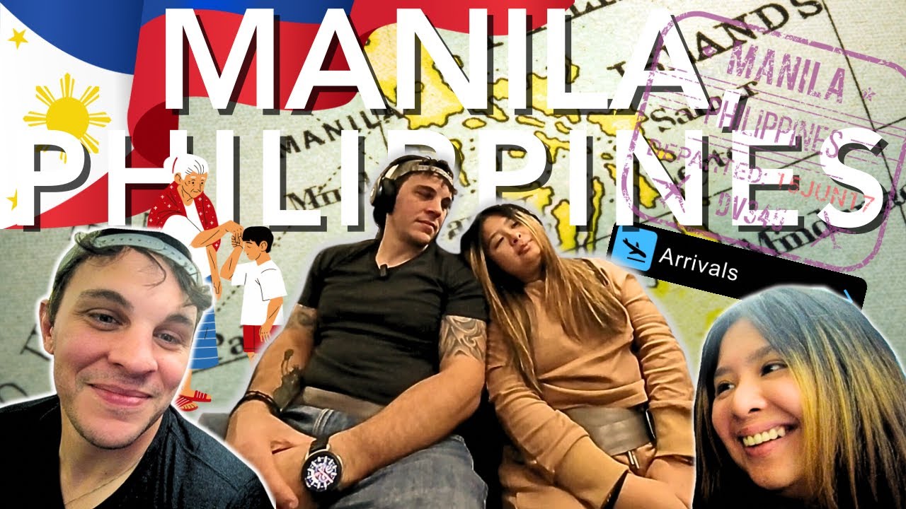 ROB'S FIRST TIME IN THE PHILIPPINES! | PART 1 | Houston to Manila - YouTube