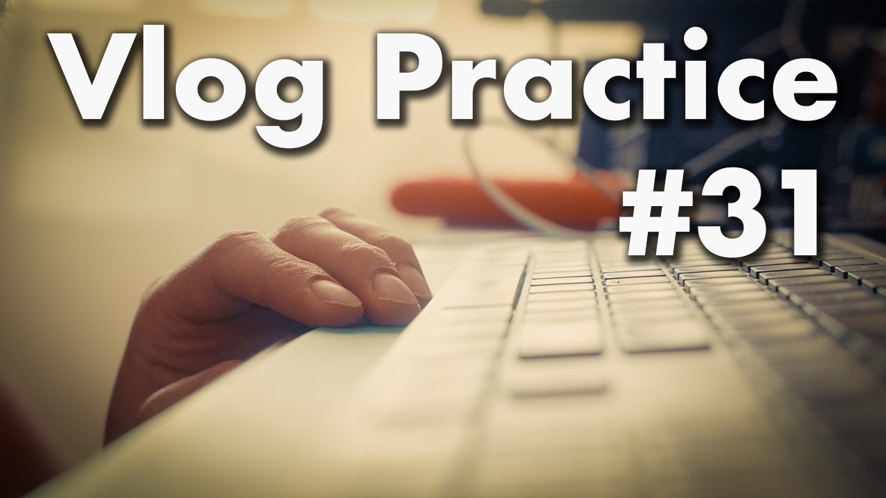 Vlog Practice #31: Mellow work week working on 2D/3D graphics ...