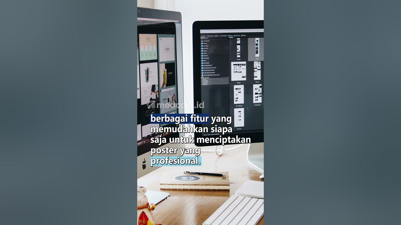 CARA MEMBUAT POSTER KEREN DAN MENARIK DI CANVA MUDAH DAN CEPAT! - YouTube