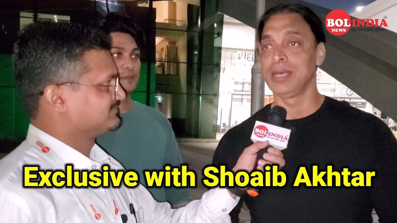 Shoaib Akhtar Pakistani cricketer with Saleem rehman | Bol india news ...