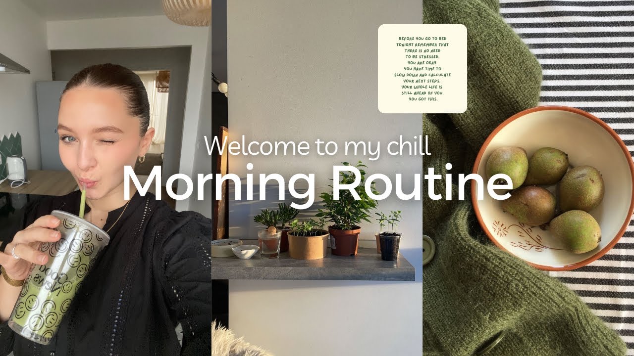 Cozy Morning Routine | 7:30am & avoir une bonne routine 🪴 - YouTube