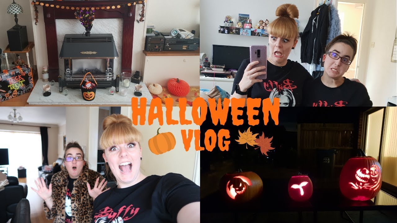 HALLOWEEN VLOG FT SPROUT | PUMPKIN CARVING, SHOULDER WORKOUT & MORE ...