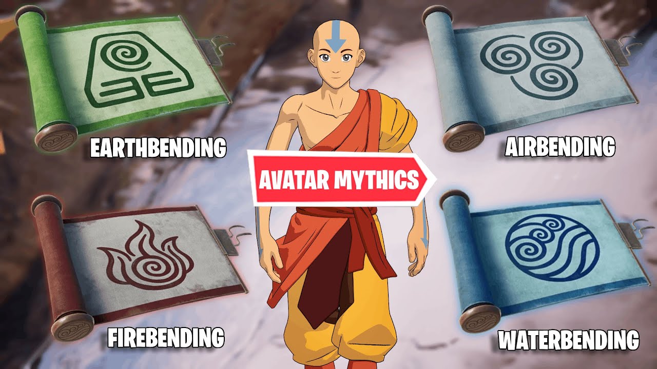 *NEW* AVATAR Mythics In Fortnite! - YouTube