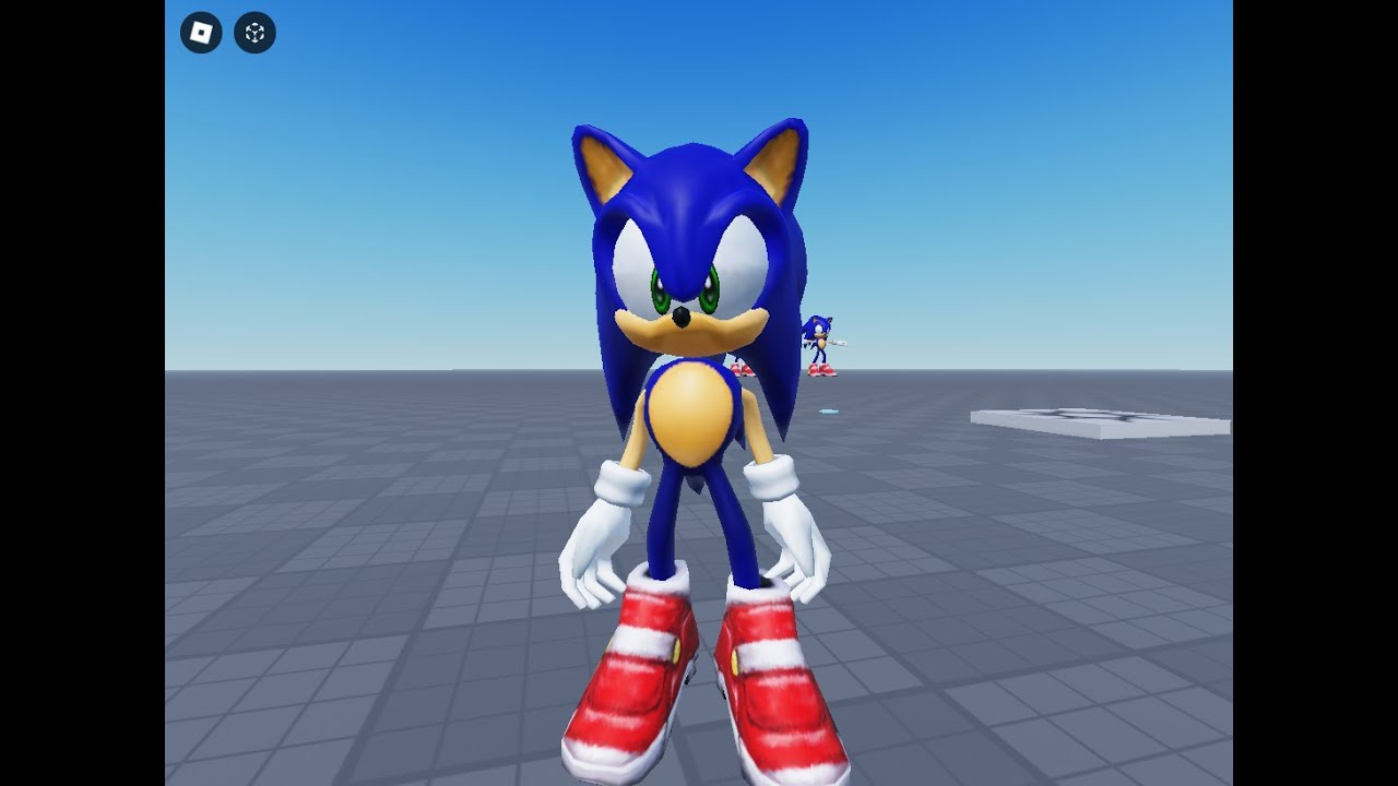 SONIC ADVENTURE TEST ANIMATIONS ON ROBLOX STUDIO - YouTube
