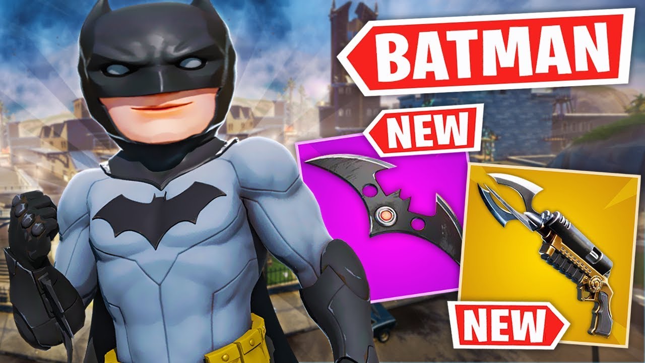 BATMAN in FORTNITE - YouTube