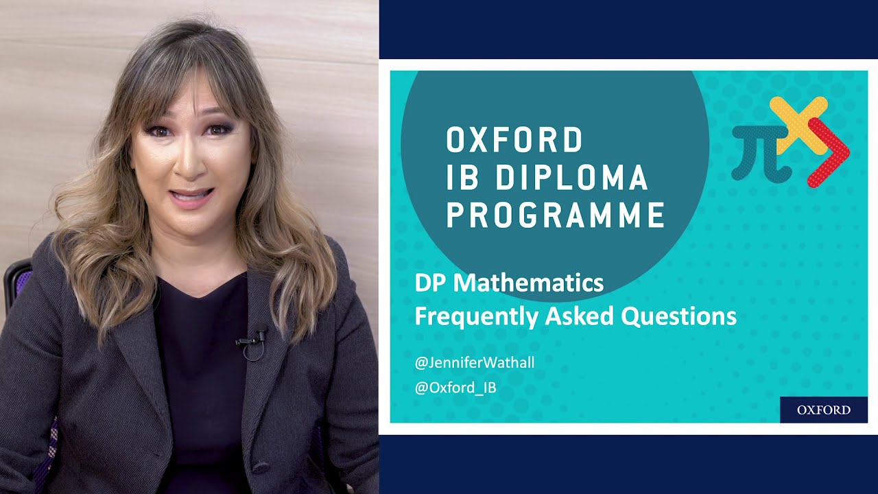 IB DP Mathematics: FAQs on the 2019 syllabus (Part 3/3) - YouTube
