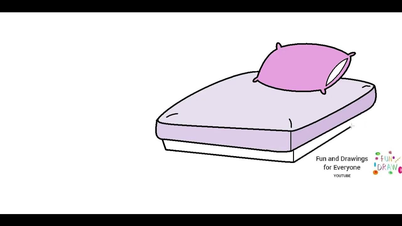 Hur man ritar en säng - YouTube