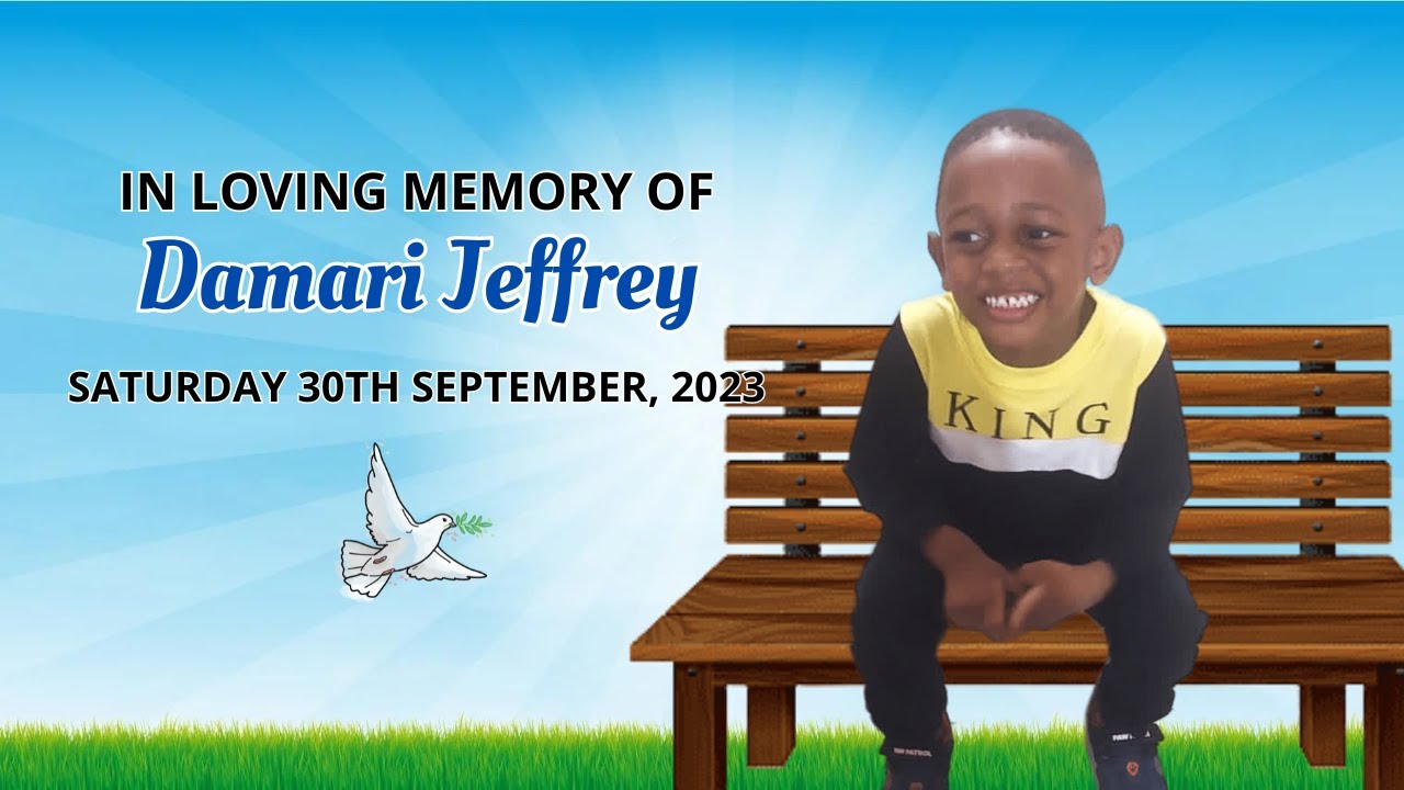 Cemetery Service of the late Damari Jeffrey - YouTube