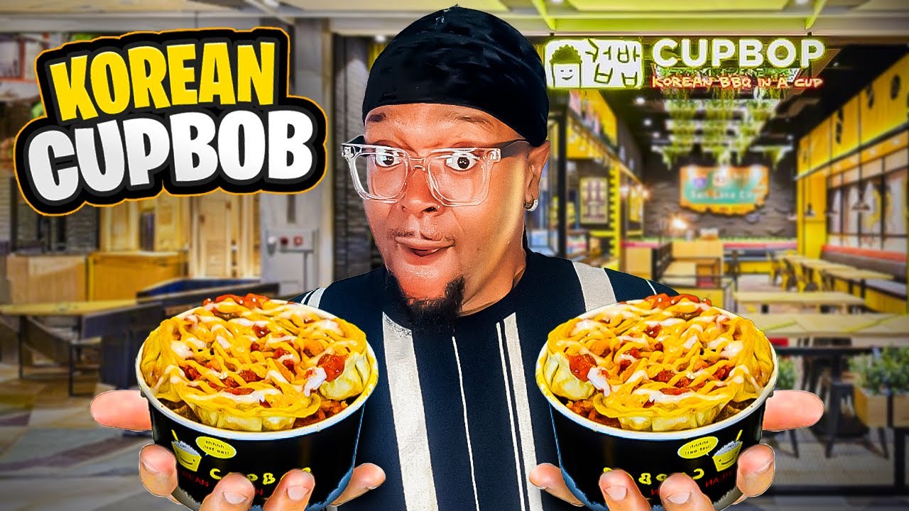I Ate KOREAN Cupbob - YouTube