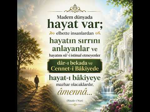 Madem Dünyada Hayat Var... #hayat #dünya #insan #cennet #baki #sır