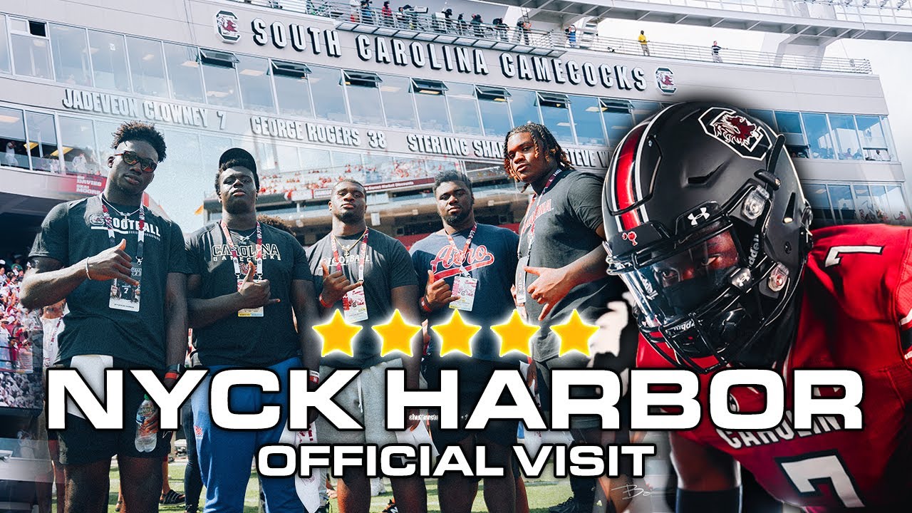 NYCKOLES HARBOR #1 ATHLETE in the NATION official visit to SOUTH ...