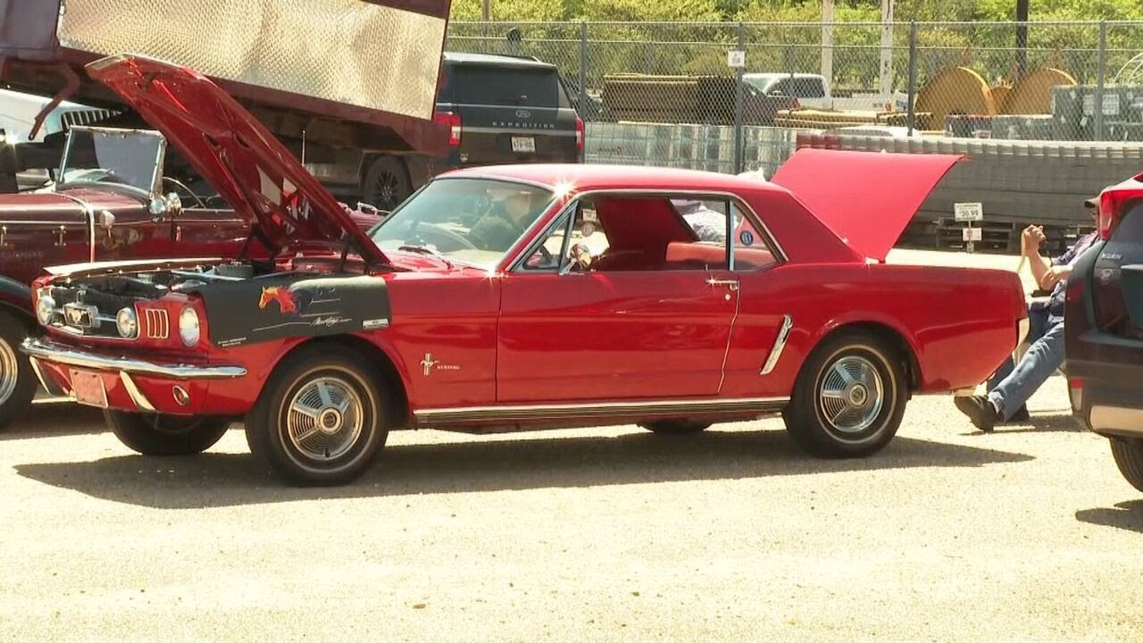 Good Ol’ Boys Car Show rolls into Oakdale for a great cause - YouTube