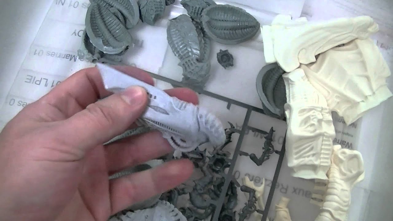 Raw Materials for Tyranid Bio-Titan custom build - YouTube