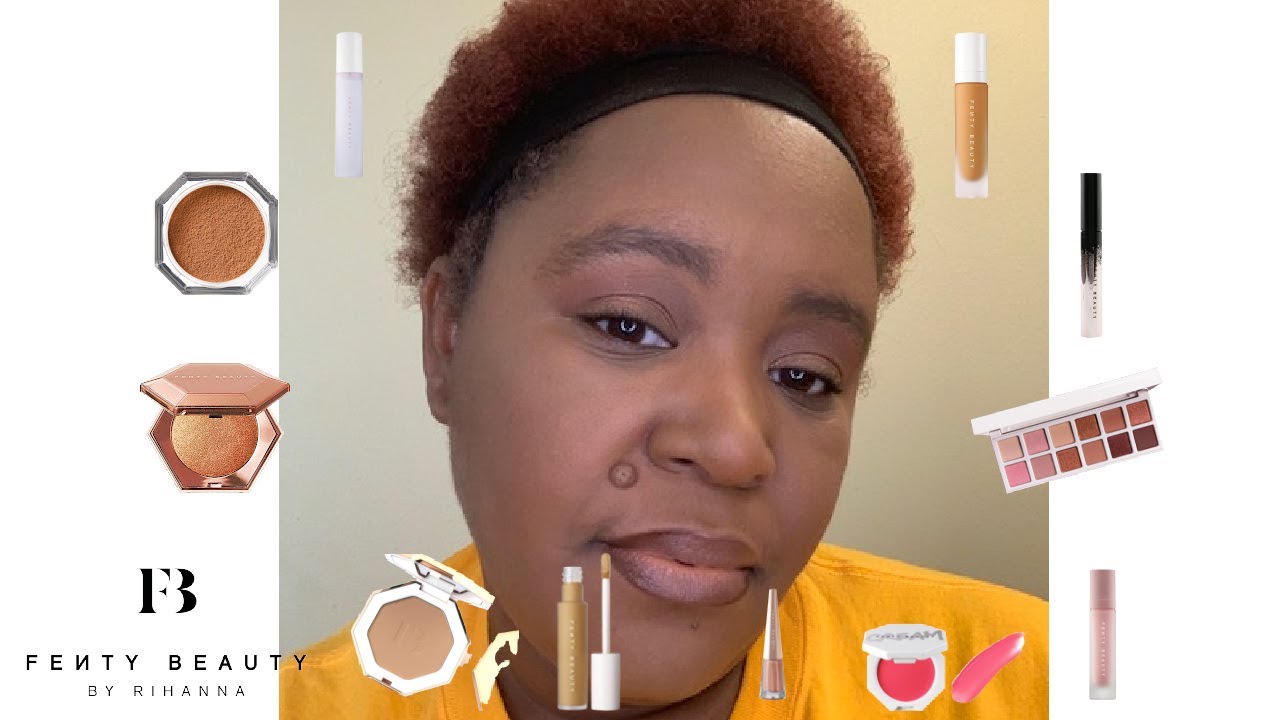 Day 5 of 7: Makeup Look Featuring Fenty Beauty - YouTube