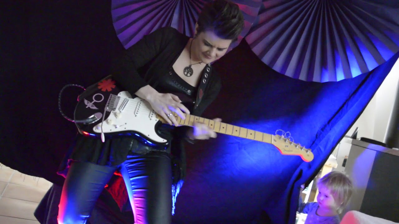 Steffi Bär - Beat it - Guitar Solo (Michael Jackson/ Eddie Van Halen ...