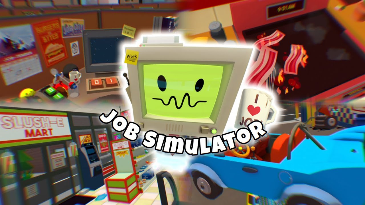 I Already Work Enough | Job Simulator [ALL 4 LEVELS] - YouTube