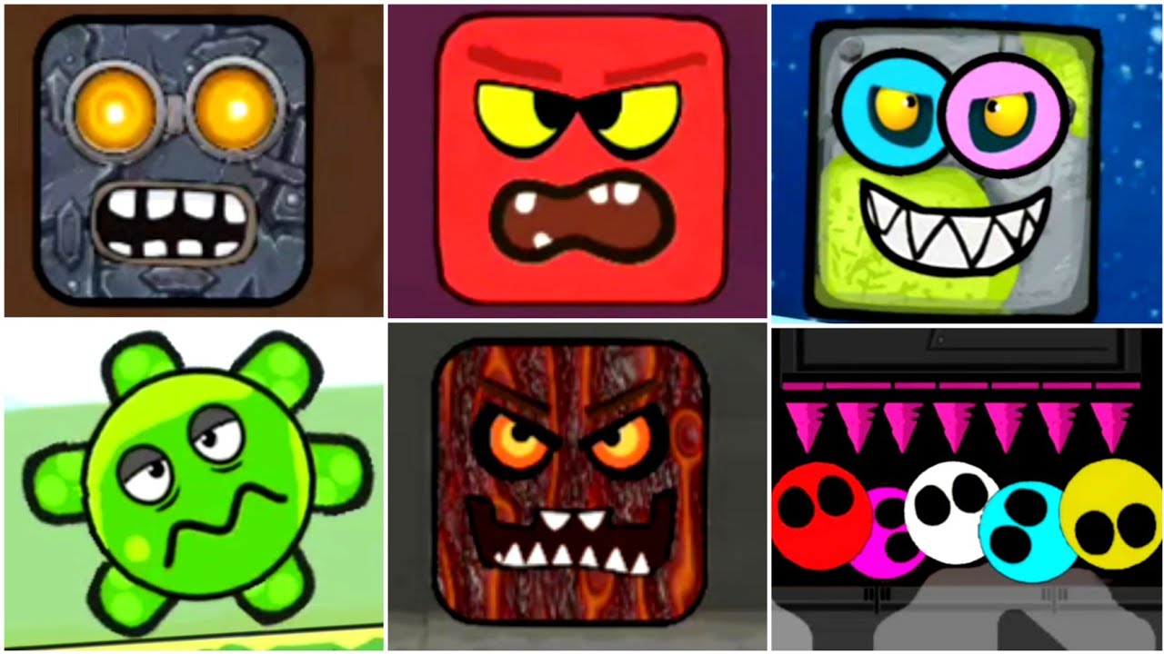 Bossy Ball 5 vs Plant Ball 5 - Red Ball Gameplay - All Bosses Fight ...