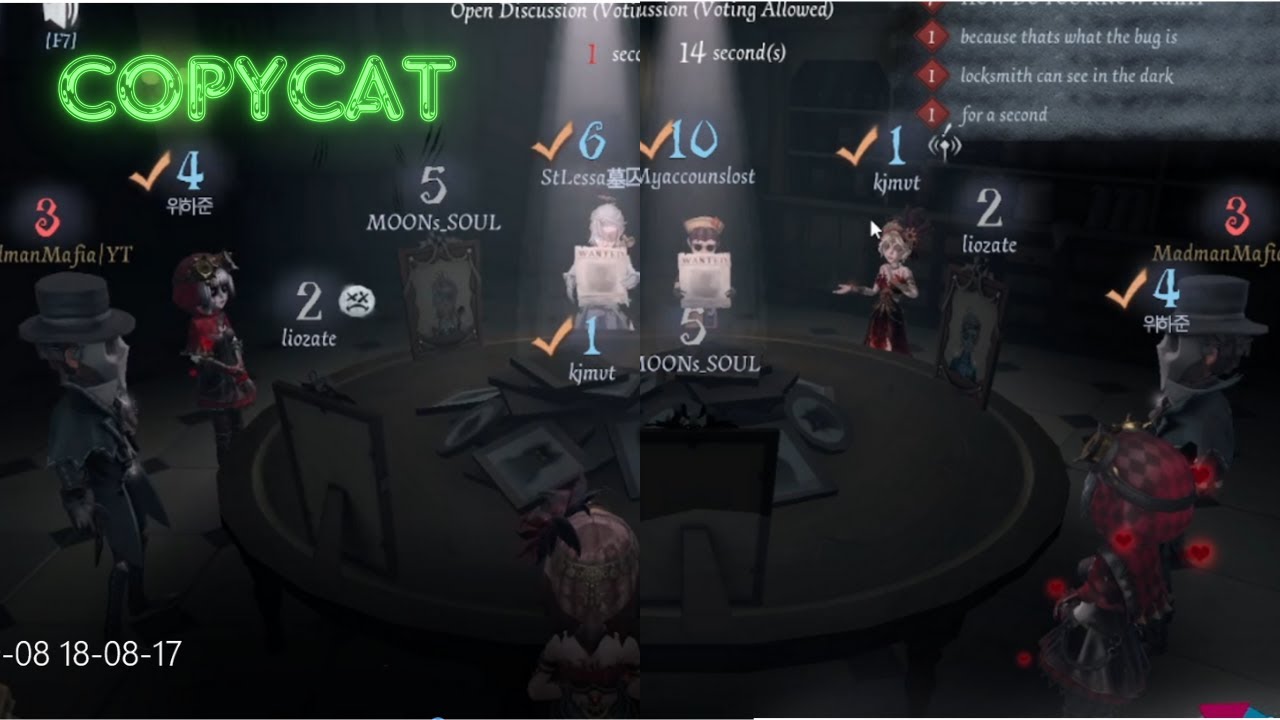 Identity V COPYCAT - CONSPIRATOR IS THE BEST ROLE - YouTube