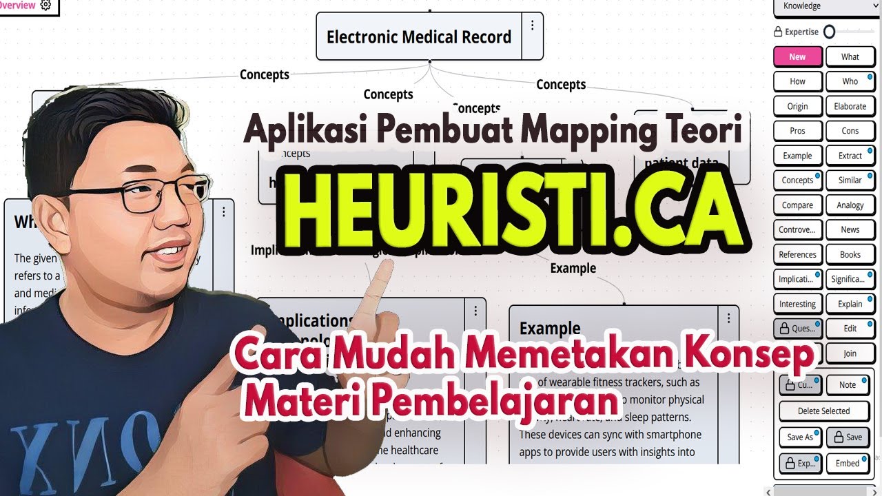 HEURISTICA | Aplikasi Pembuat Mapping Konsep Teori | Cara Mudah ...