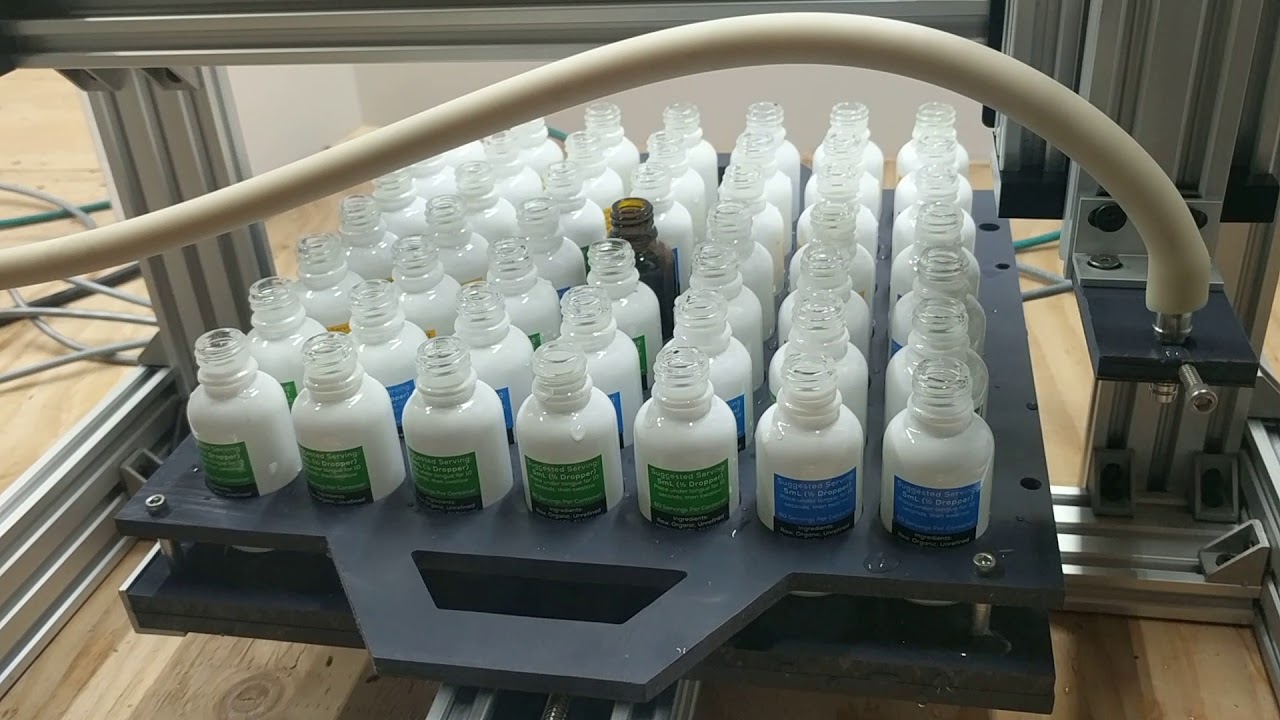Table Top Bottle Filler - overview - YouTube