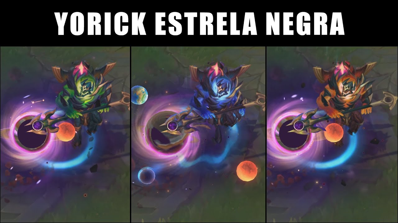 Yorick Estrela Negra Cromas - YouTube