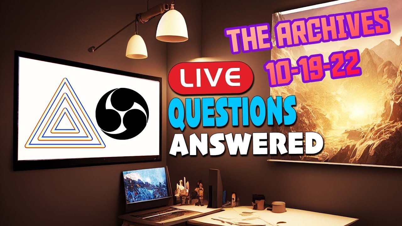 10 19 22 Live Stream Archive Live stream questions answered! - YouTube