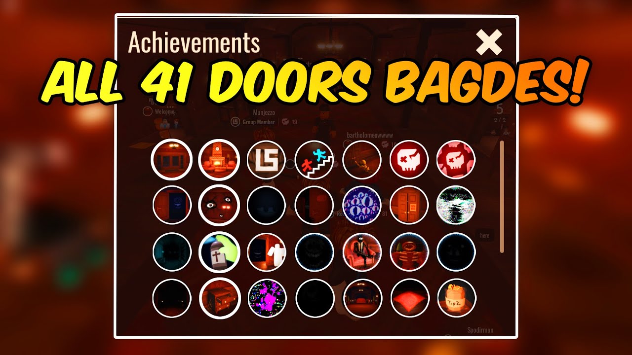 How I got all badges in Roblox Doors - YouTube