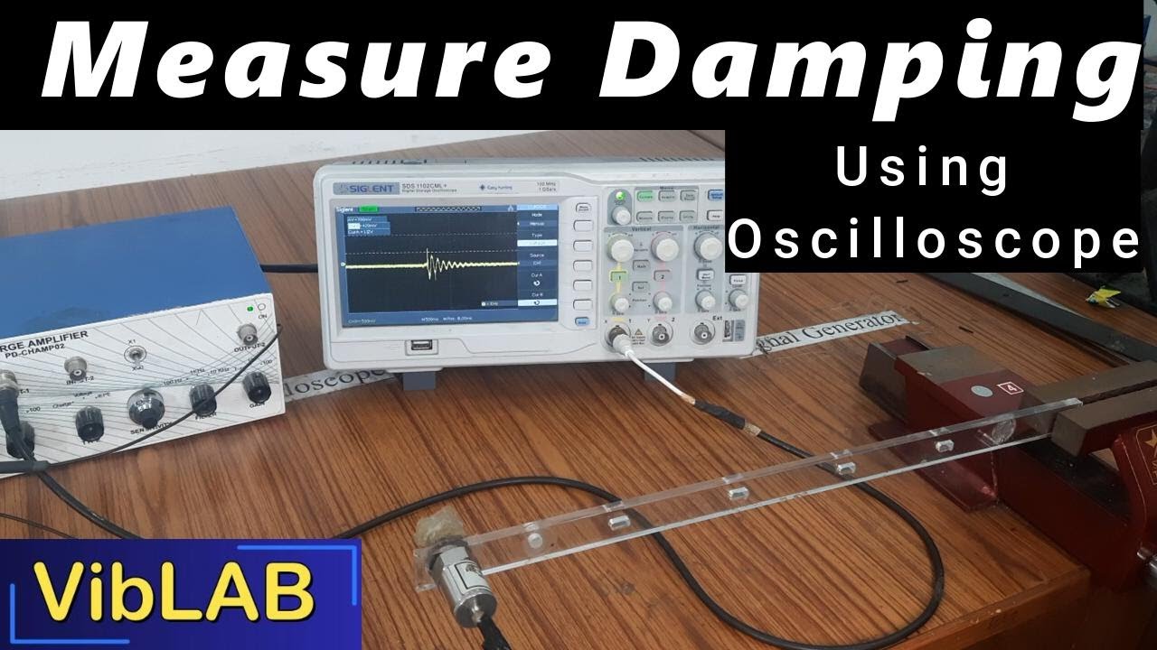 Internal Damping of beam by Logarithmic Decrement || science ...