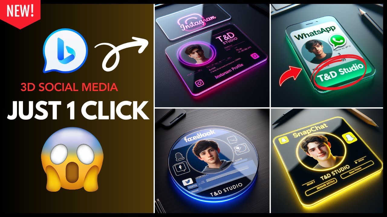 🔥Instagram Trending Profile Glass ID Card 💖 Photo Editing #ai #trending ...