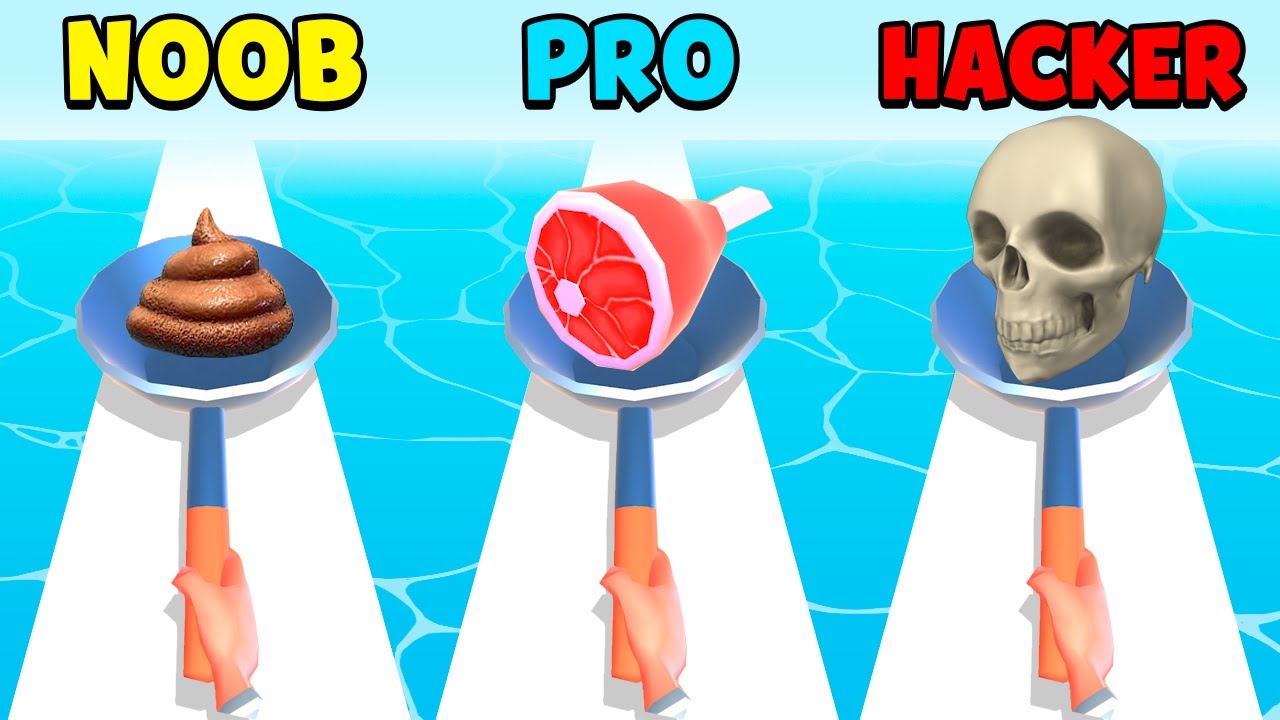 NOOB vs PRO vs HACKER - Cook In Pan - YouTube