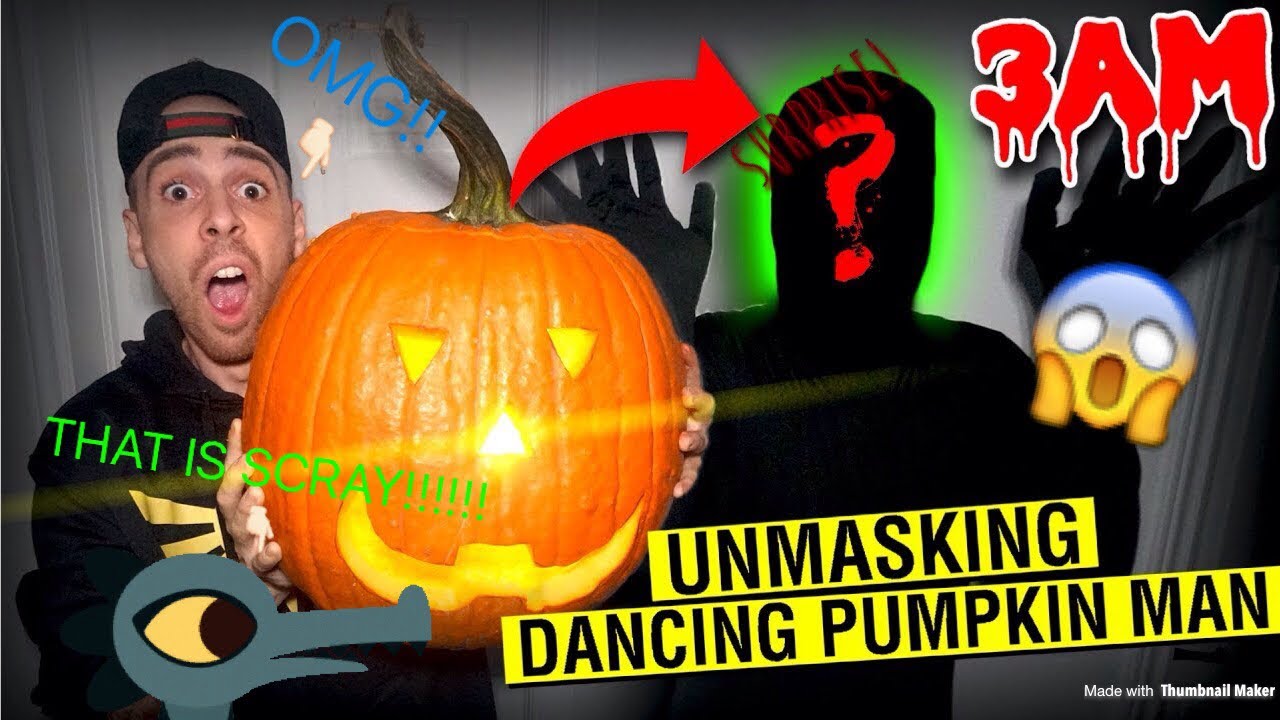That Was Scary (Jaystation Unmasking Dancing Pumpkin Man, Reaction ...