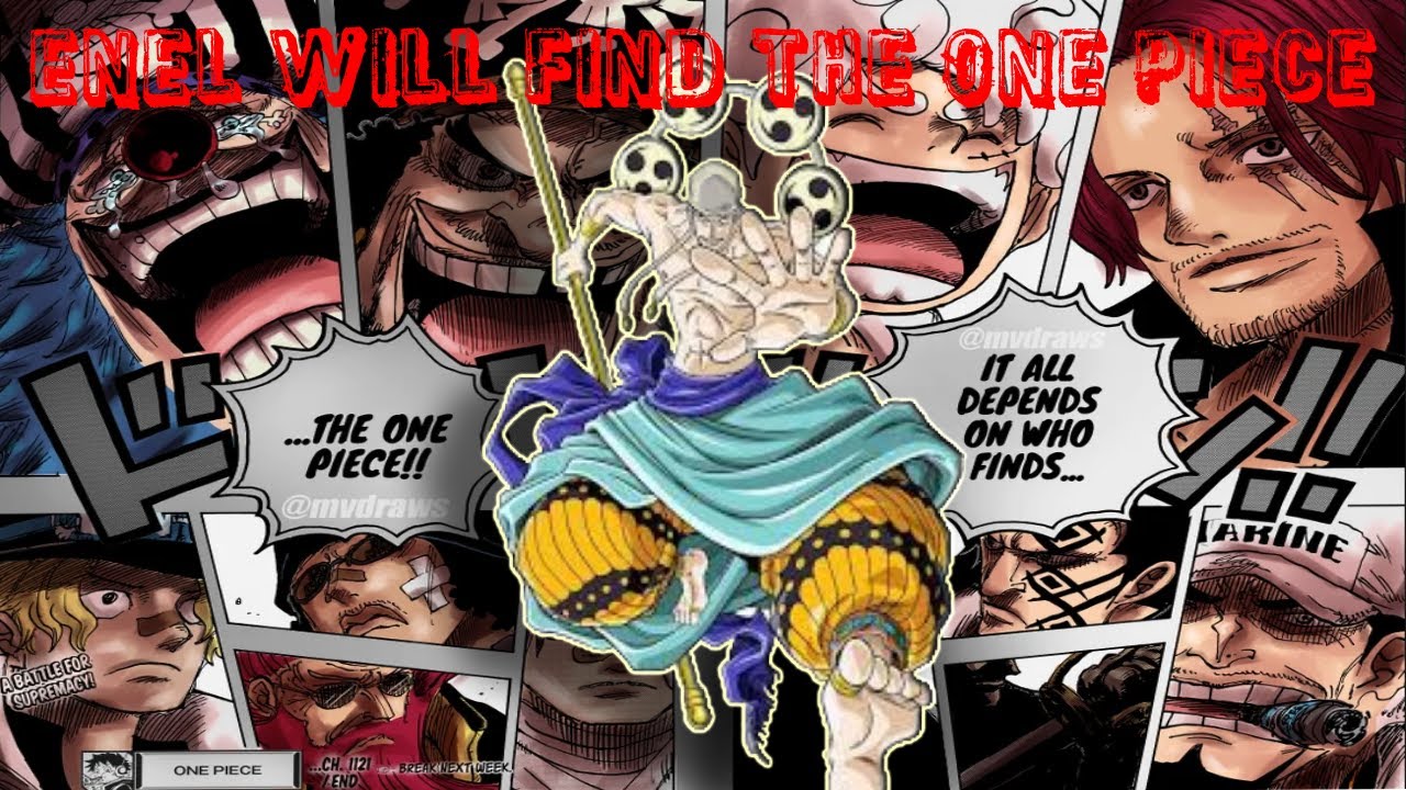 One Piece Chapter 1121 Review + Discussion | Where is Enel | Shanks vs ...