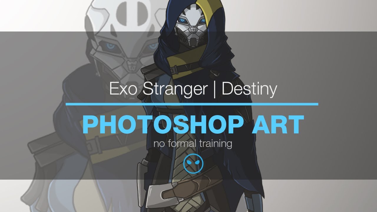 Photoshop Art | Exo Stranger (Destiny) - YouTube