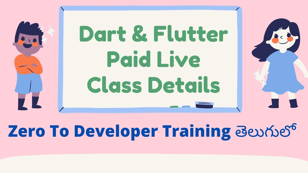 Dart And Flutter Paid Live Classes Course Syllabus Structure And Other Details Youtube