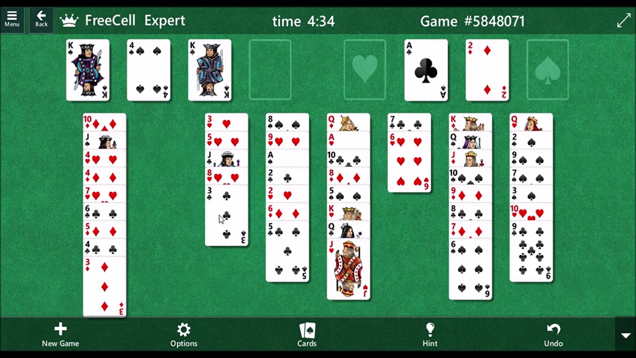 Microsoft solitaire collection freecell levels - letakp