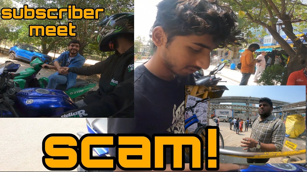 SCAM | VLOG SOTHAPPAL | SUBSCRIBER MEET | Fun vlogs - YouTube