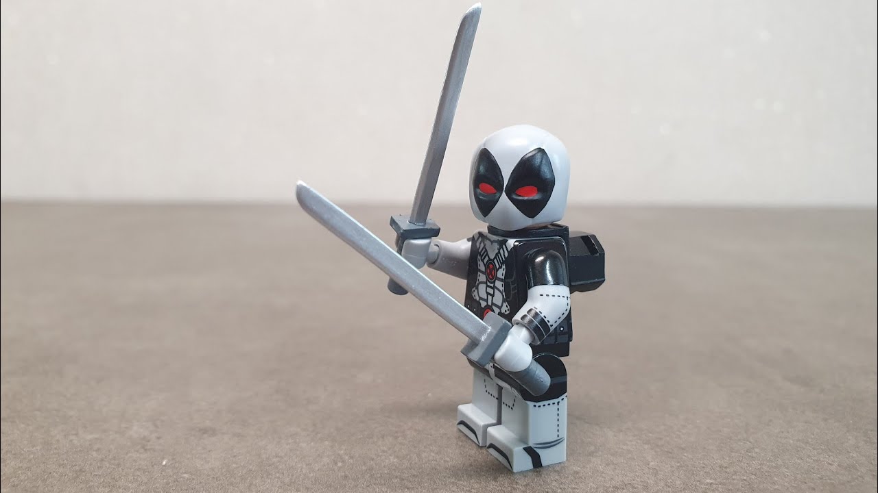 Lego Deadpool Custom Mini figure (X-Force) - YouTube